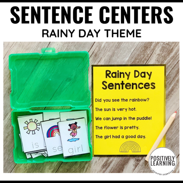 Rainy Day Writing - Positively Learning