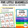 5 Little Seashells - Positively Learning