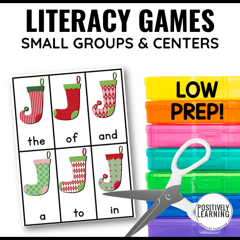 Christmas Phonics Games - Positively Learning
