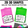 Solve the Room 2D and 3D Shapes - Positively Learning