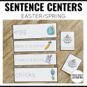 Easter Writing Centers - Positively Learning