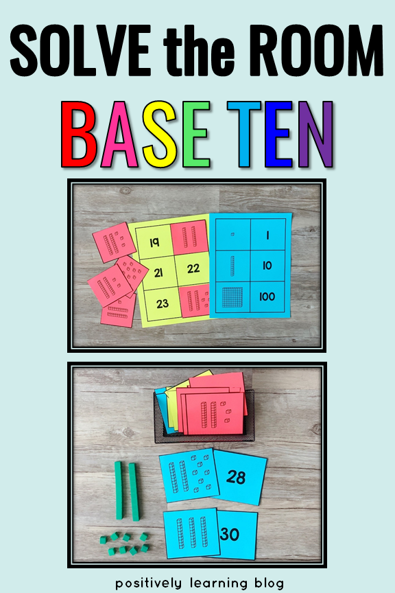 Solve the Room Base Ten - Positively Learning