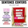 Valentine Sentence Centers - Positively Learning