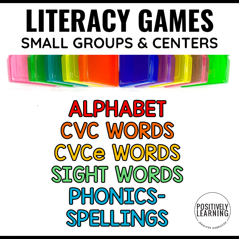 Summer Literacy Games - Positively Learning