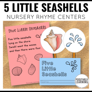 5 Little Seashells - Positively Learning