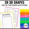 Solve the Room 2D and 3D Shapes - Positively Learning