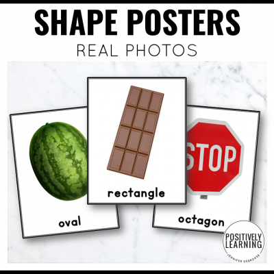 Shapes Classroom Posters - Positively Learning