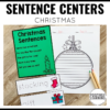 Christmas Writing Centers - Positively Learning