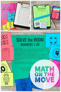 Solve the Room Numbers 1-20 - Positively Learning