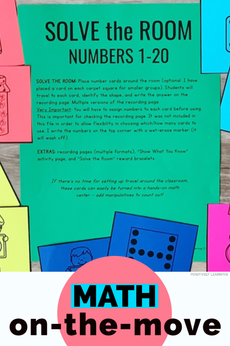 Solve the Room Numbers 1-20 - Positively Learning