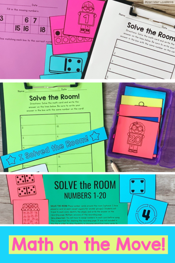Solve the Room Numbers 1-20 - Positively Learning