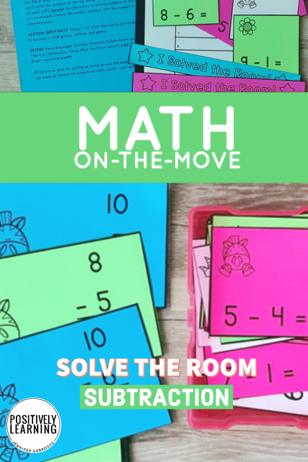 Solve the Room Subtraction - Positively Learning
