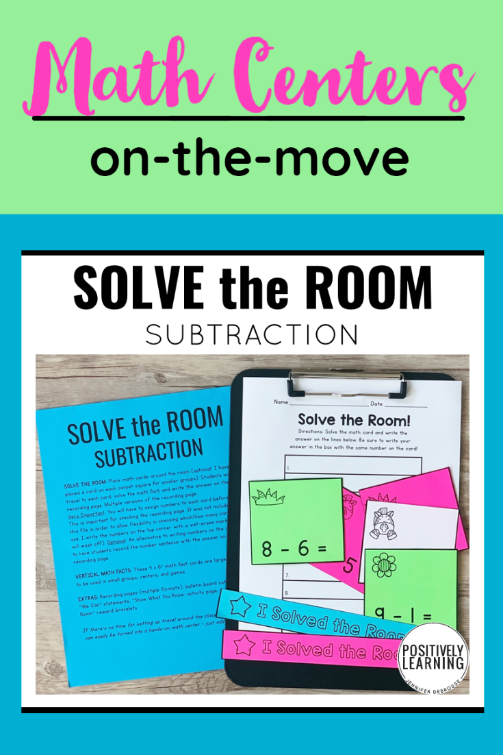 Solve the Room Subtraction - Positively Learning