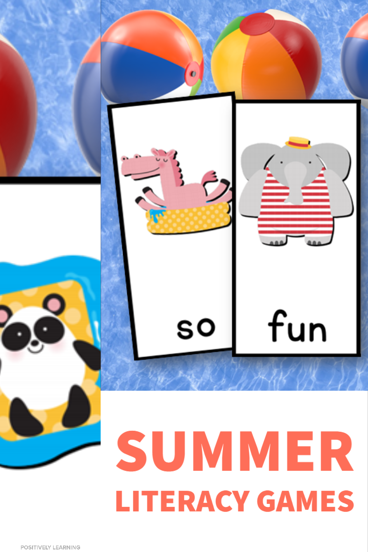 Summer Literacy Games - Positively Learning
