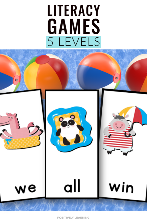 Summer Literacy Games - Positively Learning