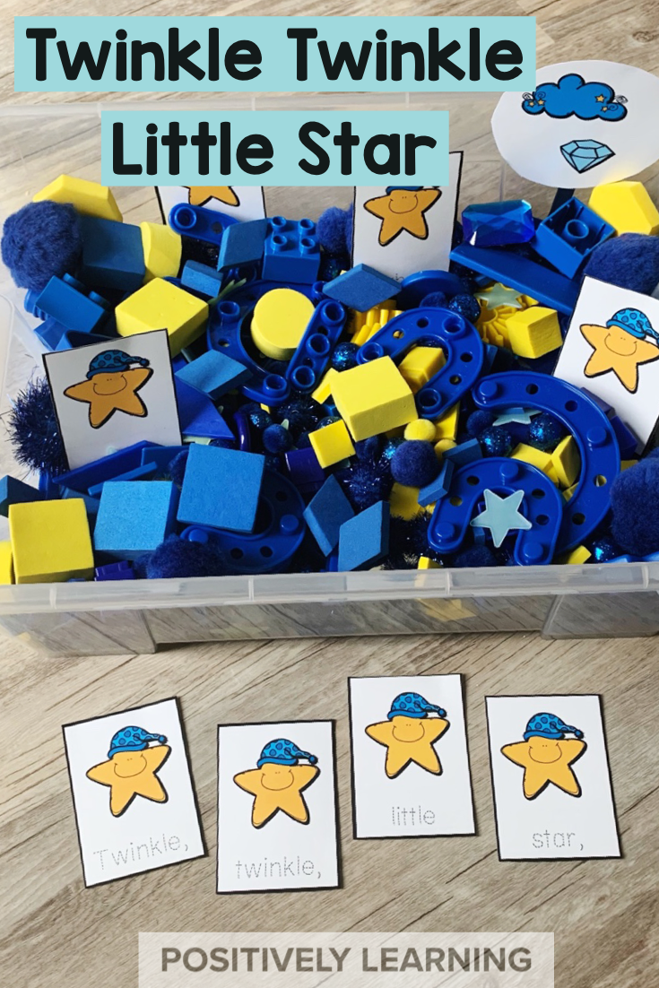 Twinkle Twinkle Little Star Centers - Positively Learning