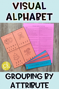 Alphabet Visual Groupings - Positively Learning