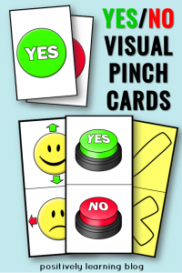 Classroom Visuals for Yes and No - Positively Learning