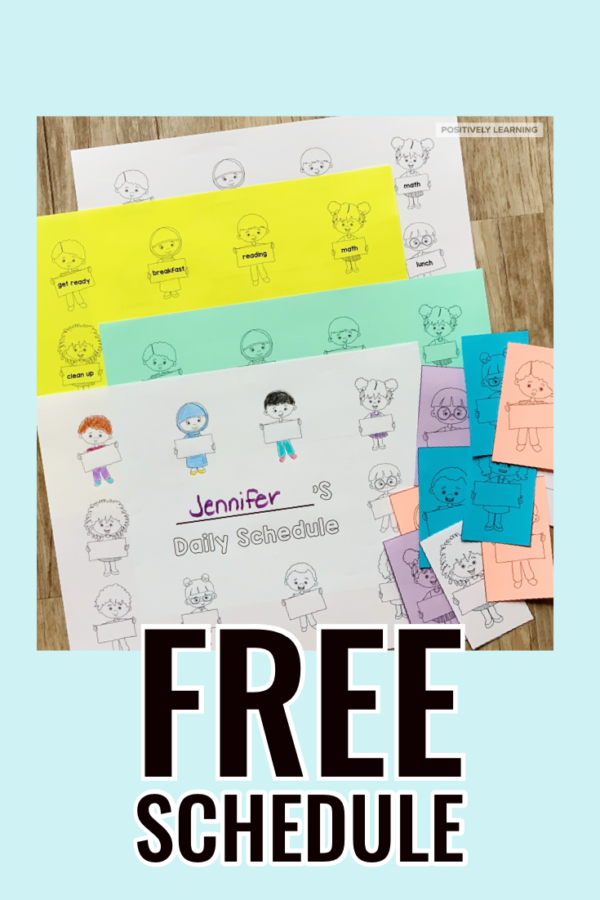 Daily Schedules - Positively Learning