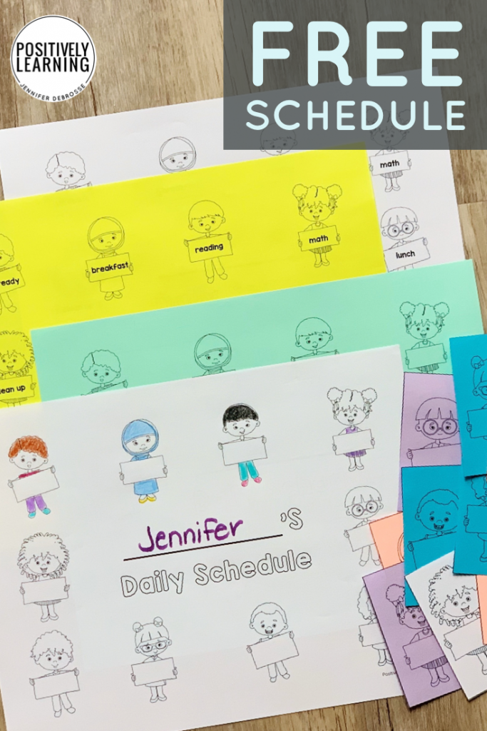 Daily Schedules - Positively Learning
