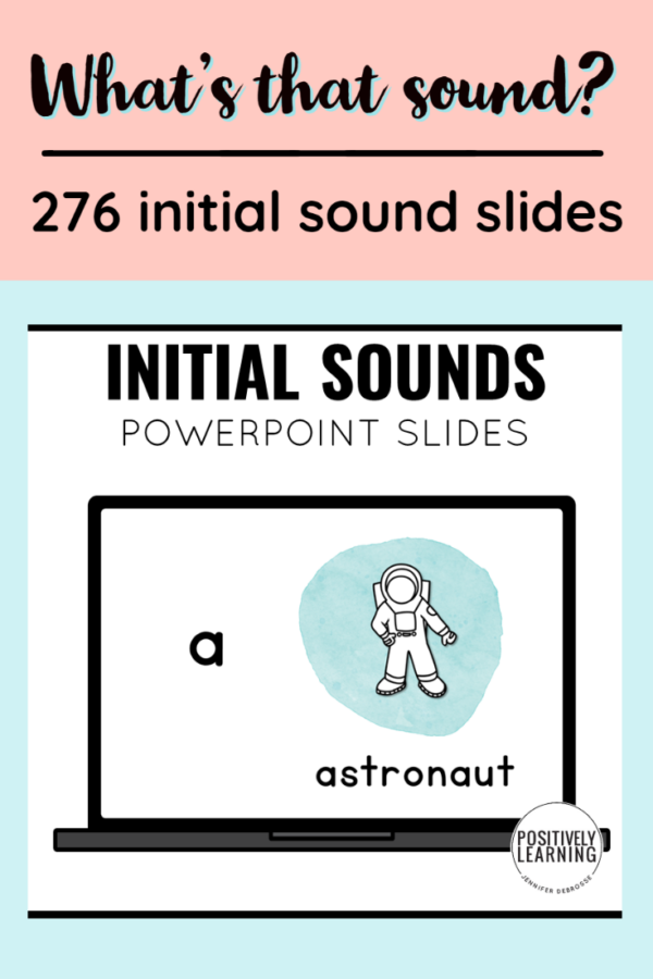 Initial Sounds PowerPoint - Positively Learning