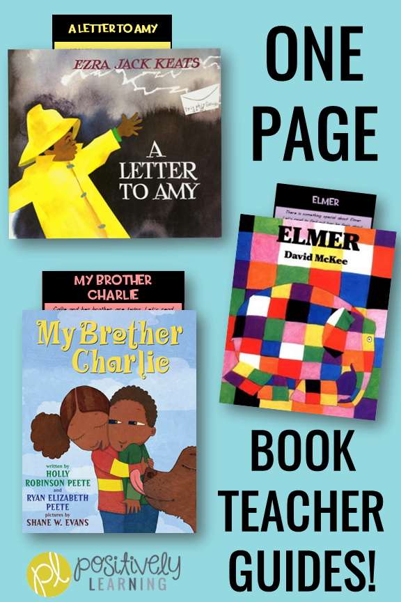 One Page Book Companions - Positively Learning