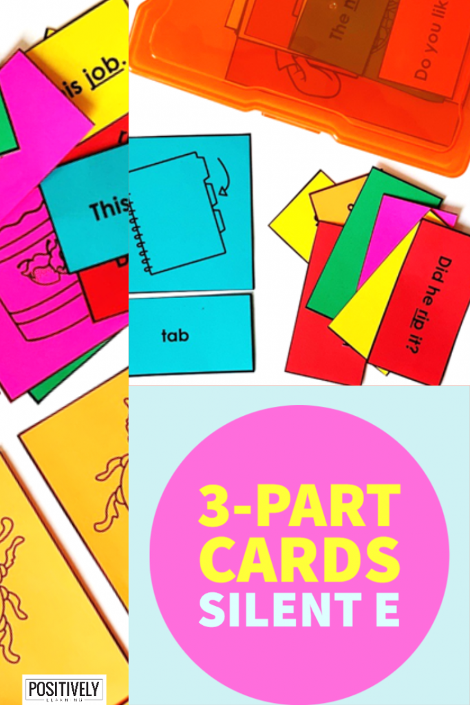 CVC 3-Part Cards - Positively Learning