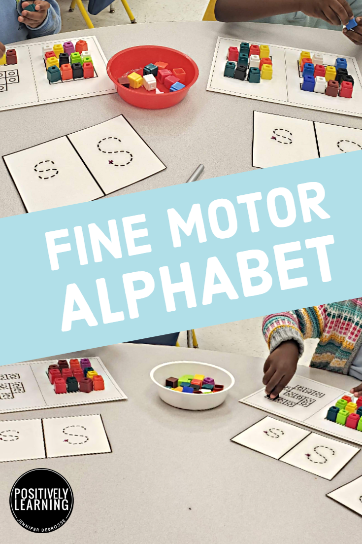 Fine Motor Alphabet - Positively Learning