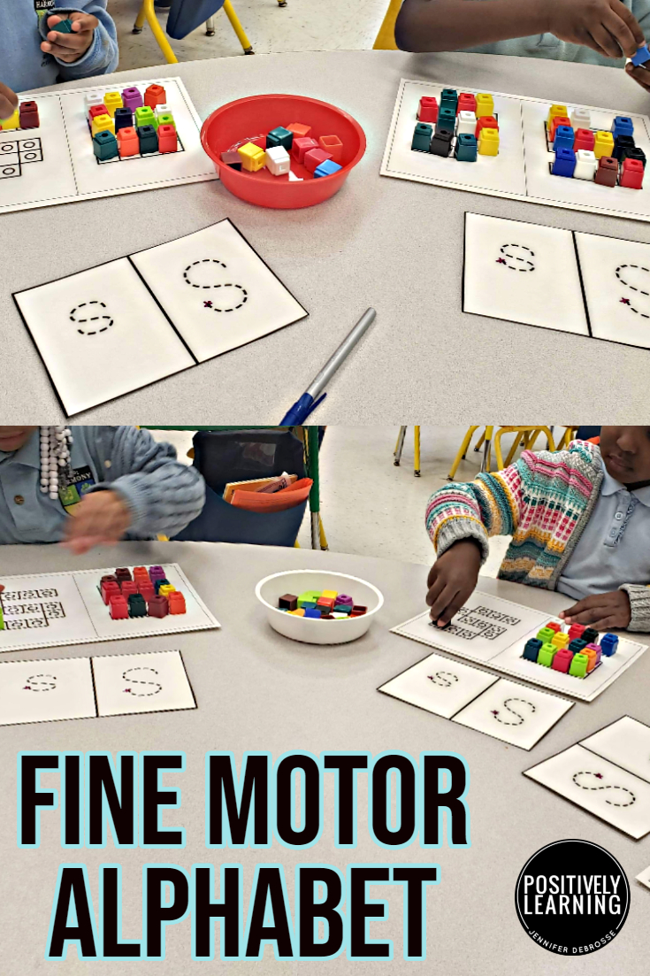 Fine Motor Alphabet - Positively Learning