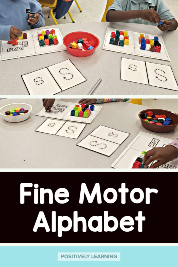 Fine Motor Alphabet - Positively Learning