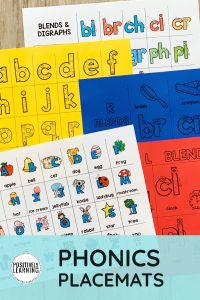 Phonics Placemats - Positively Learning