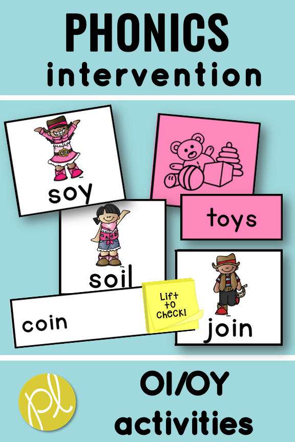 OI OY Phonics Activities - Positively Learning