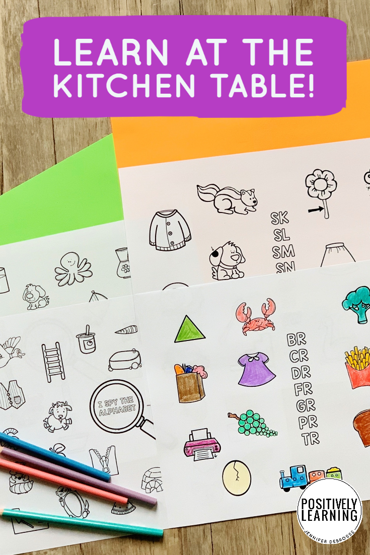 Phonics Placemats - Positively Learning