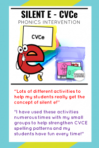 Silent E Activities - Positively Learning