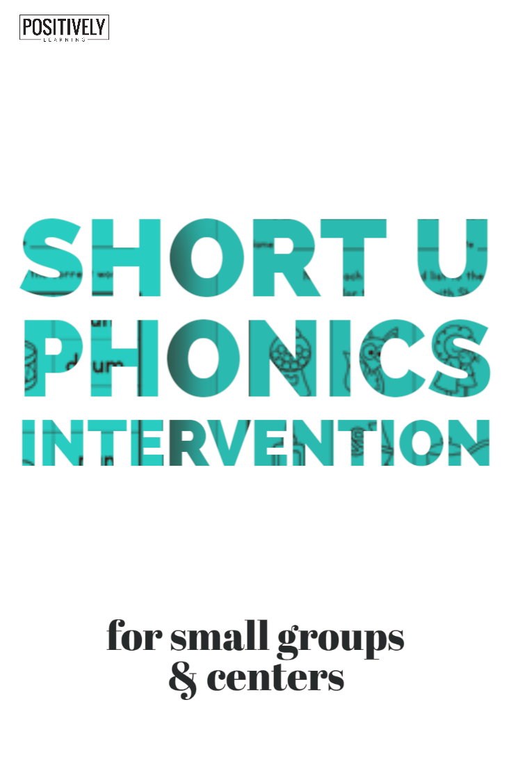 Short U Phonics Activities - Positively Learning