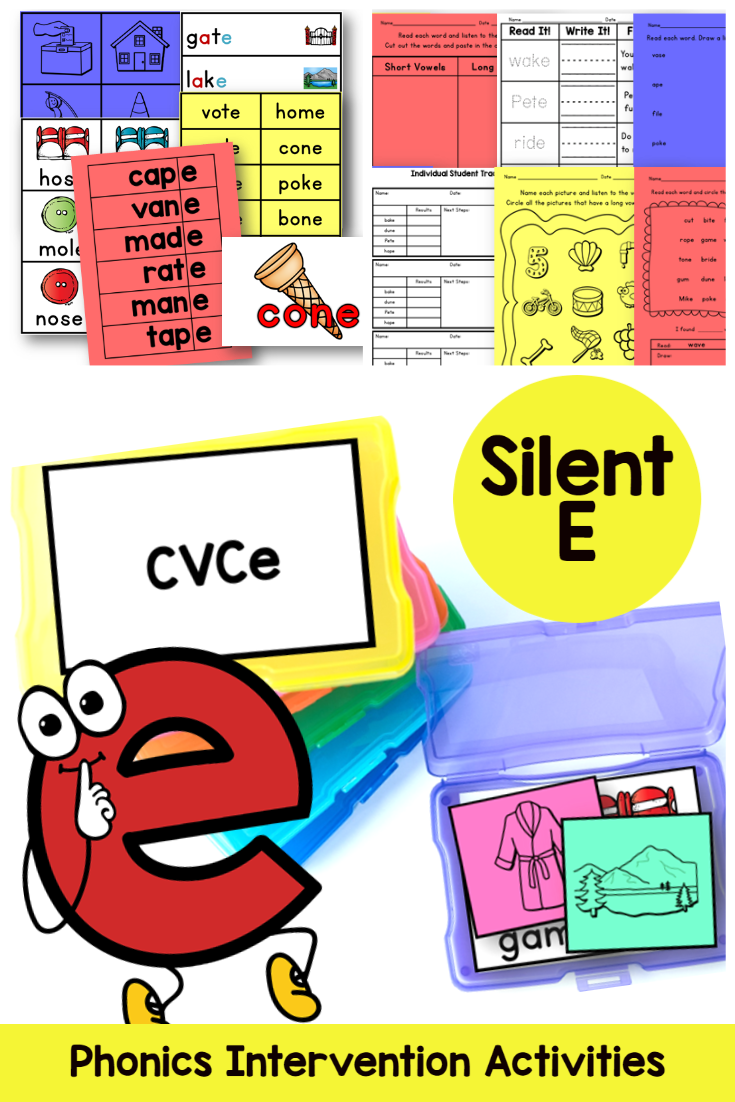 Silent E Activities - Positively Learning