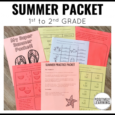 Summer Packet - Positively Learning