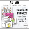 AU AW Phonics Practice - Positively Learning