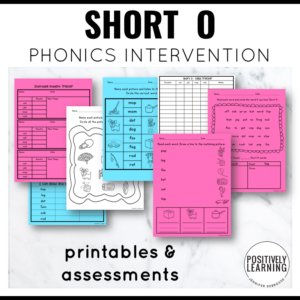 Short O Phonics - Positively Learning