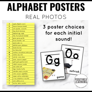 Alphabet Posters for the Classroom - Positively Learning