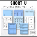 Short U Phonics Activities - Positively Learning