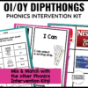 OI OY Phonics Activities - Positively Learning