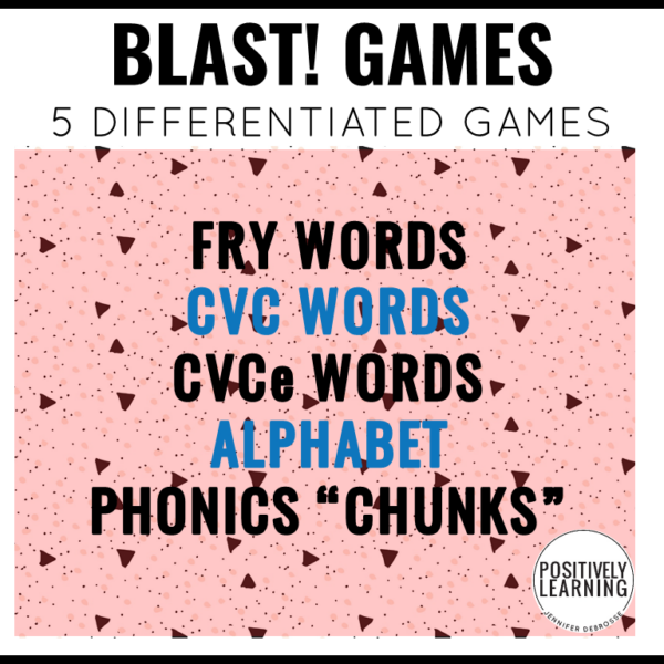 Literacy Games Positively Learning