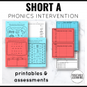 Short A Phonics Activities - Positively Learning