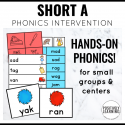 Short A Phonics Activities - Positively Learning