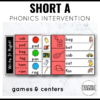 Short A Phonics Activities - Positively Learning