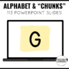 Alphabet and Phoneme PowerPoint Slides - Positively Learning