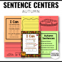 Autumn Sentences - Positively Learning
