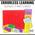 Blends 3-Part Cards - Positively Learning