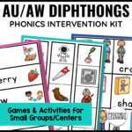 AU AW Phonics Practice - Positively Learning